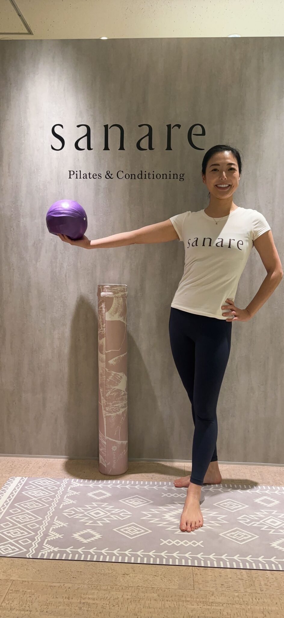 主宰sanareによる特別レッスン実施中です(^^♪ | 飯田橋徒歩3分｜sanare pilates＆conditioning